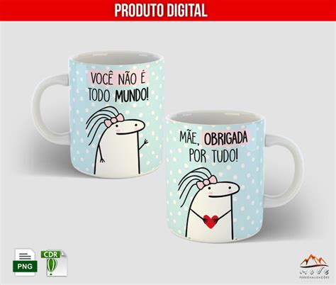 Arte Digital Para Caneca 02 Flork VocÊ NÃo É Todo Mundo