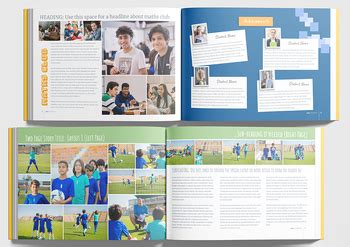 Ultimate Collaborative Yearbook Template By Keith Smith Design Studio