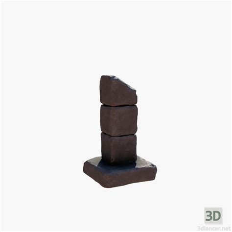 3d Model Broken Column 96846