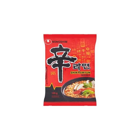Nongshim Shin Ramyun Noodle Soup 120g Gourmet Spicy Grocery From