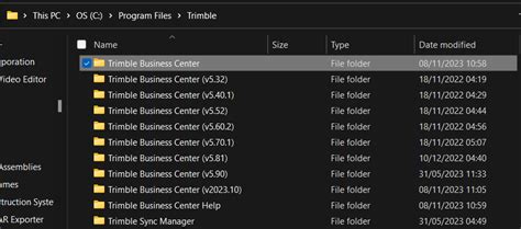 Tbc V Install Multiple Versions Trimble Business Center