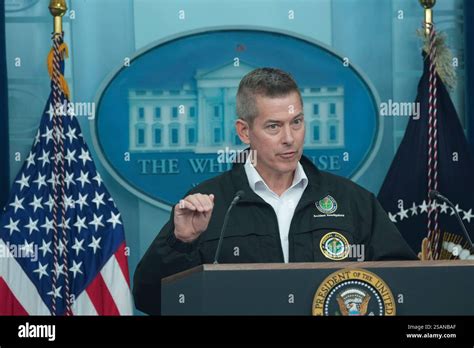 United States Secretary Of Transportation Sean Duffy Makes Remarks On