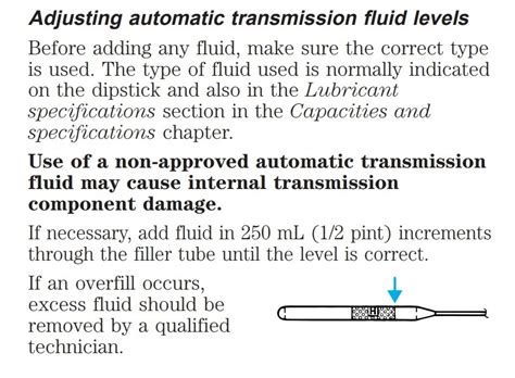How Do I Check The Transmission Fluid Level