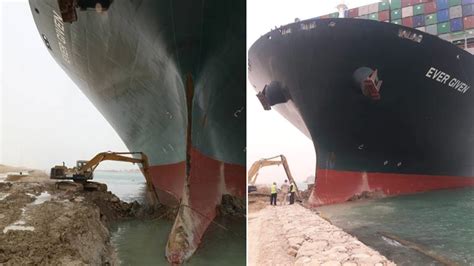 Theres A Massive Ship Stuck In The Suez Canal But At Least Its Delivering Memes Mashable