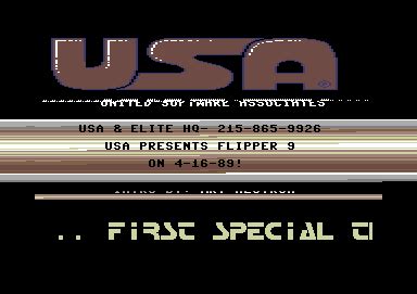 CSDb Flipper 9 By Excess And United Software Associates 1989
