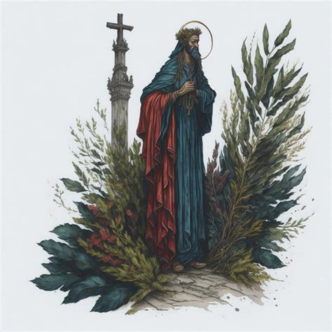 Vector Hand Painted Watercolor Corpus Christi Illustration Ai Generated