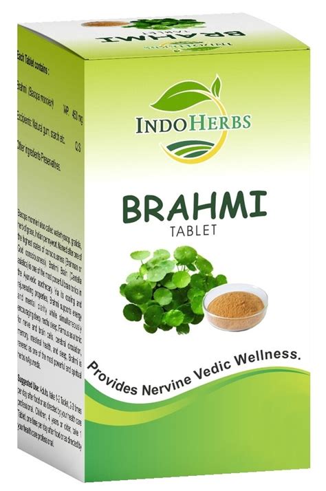 Брахми (Brahmi) тоник для мозга IndoHerbs, 60 таб — купить в интернет ...