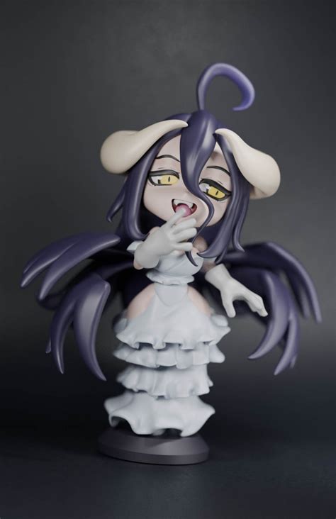 Albedo Chibi D Print Model Download Free