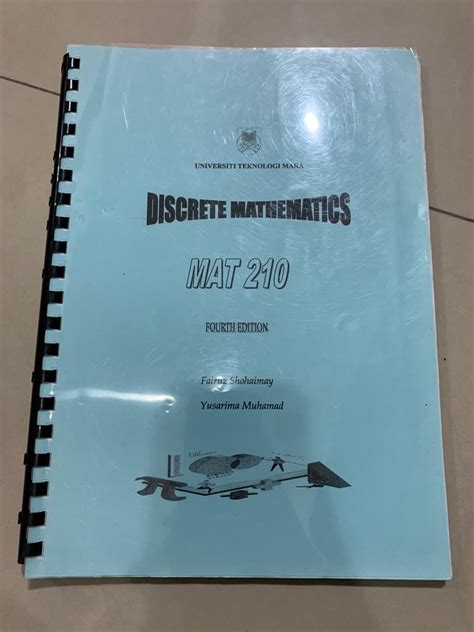 Mat 210 Discrete Mathematics Hobbies And Toys Books And Magazines Textbooks On Carousell