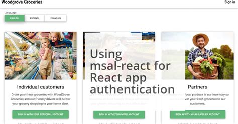 React Jobs On Linkedin Using Msal React For React App Authentication