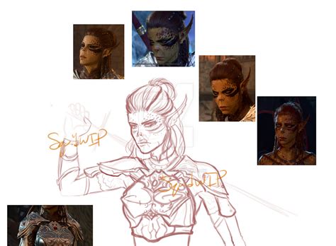 Laezel Poster Progress Sketch By Squid In A Jar On Deviantart