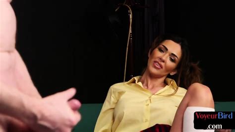 Cfnm Voyeur In College Uniform Teases Wanker Till Cumshot Eporner