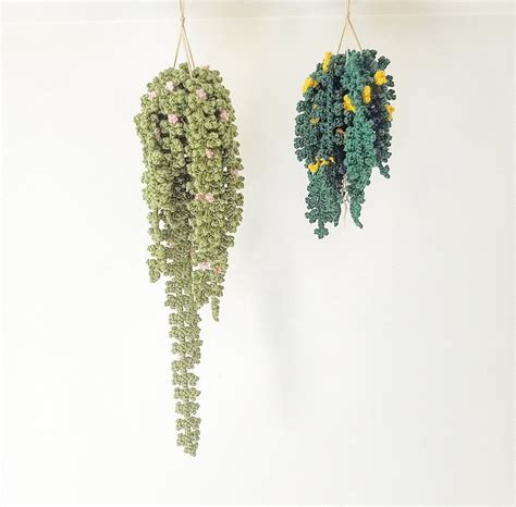 Pattern Club Leaf Vine Easy Crochet Guide Step By Step Make Your Own Plant And Macrame