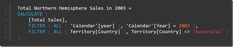 Filtering A Column Via A Visual And Calculate Excelerator Bi