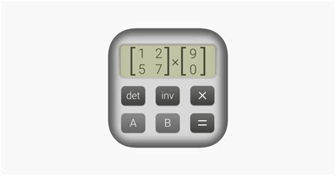 Matrix Calculator En App Store
