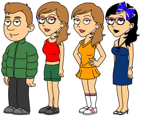 Zack Erika Zara And Annabelle By Carlosmenera2020 On Deviantart