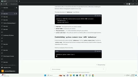 Emacs Defadvice On Python Mode Function Youtube
