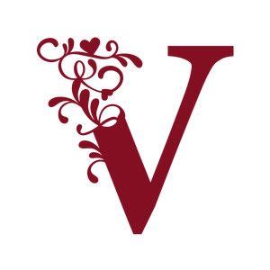 V Letter Images In Heart Hd