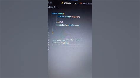 How Can We Access Static Variables In Javascript 🔥javascript Ytshort Shortsvideo Shortsviral