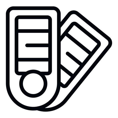 Plotter Palette Icon Outline Vector Printer Format 20088093 Vector Art At Vecteezy