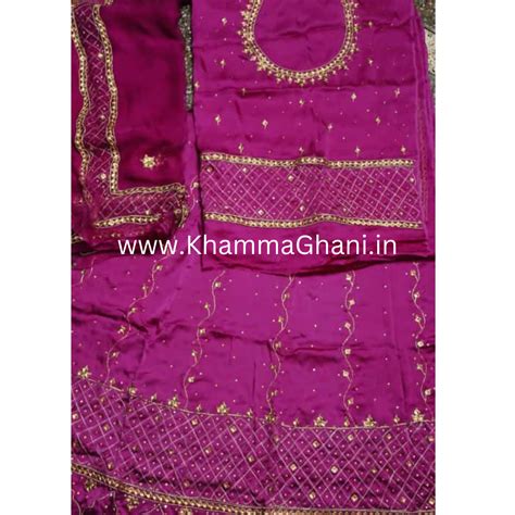 Latest Design Rajputi Poshak Khammaghani