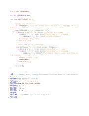 C Programming Study Resource Arrays Searching And Course Hero
