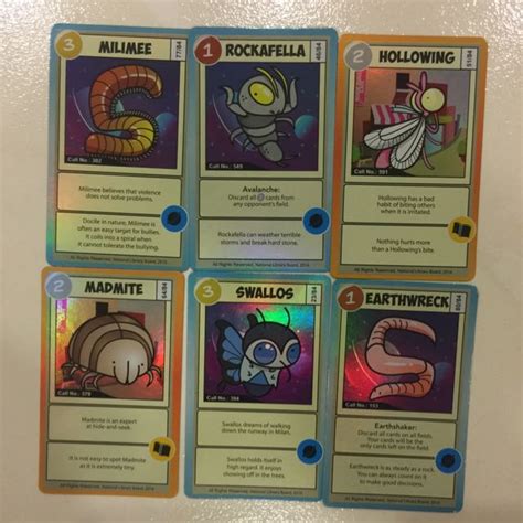 Book Bugs Shiny Cards Hobbies And Toys Toys And Games On Carousell