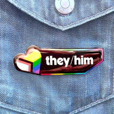 Trans Pin Magnetic Etsy
