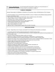 Billet Accomplishments Fitrep Trained And Certified Twenty Six