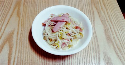 비엔나 소세지 숙주볶음