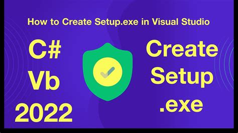 How To Create Setup Exe In Visual Studio 2019 With Sql Database