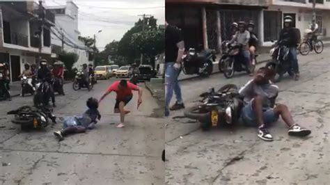 Perro Hijo De Golpean A Supuesto Delincuente En Plena Calle