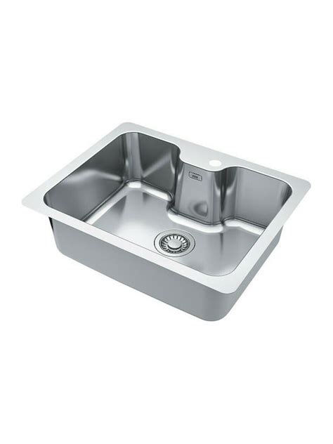 Franke Bell Bcx 110 55 Tl Υποκαθήμενος Νεροχύτης Inox Σατινέ Μ61xΠ48cm