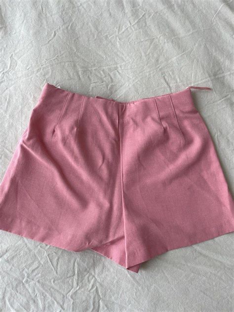 Zara Pink Blazer Shorts Co Ord Womens Fashion Coats Jackets And