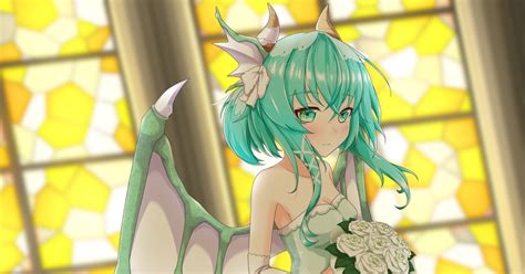 ブレイブソード×ブレイズソウル ワイバーン《花嫁》 茶々。のイラスト Pixiv