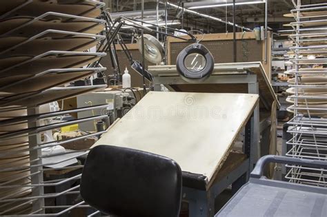 Drafting Table Mock Up Stock Image Image Of Angle Work