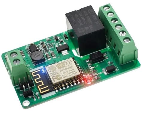 Rele Wifi Esp Diseño con Leds Indicadores y Proteccion TVS