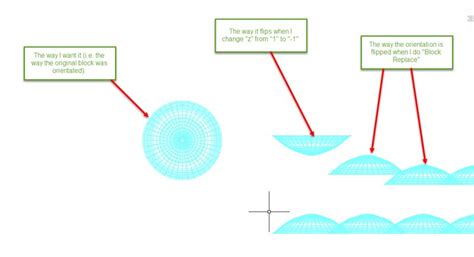 block rotating when using block replace autocad drawing management