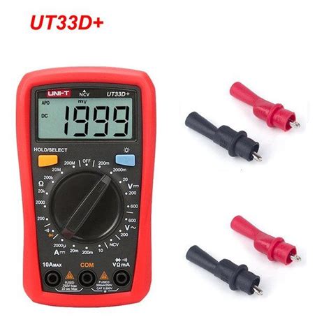 New Lcd Digital Multimeter Capacitor Tester Ac Dc Voltmeter Continuity Test Multimeter With