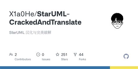 Releases X1a0He StarUML CrackedAndTranslate GitHub