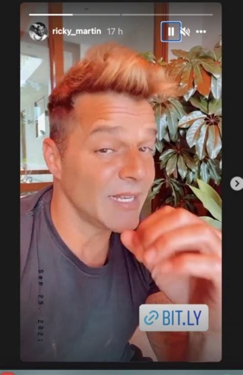 Ricky Martin reaparece tras polémica por su rostro Escandala