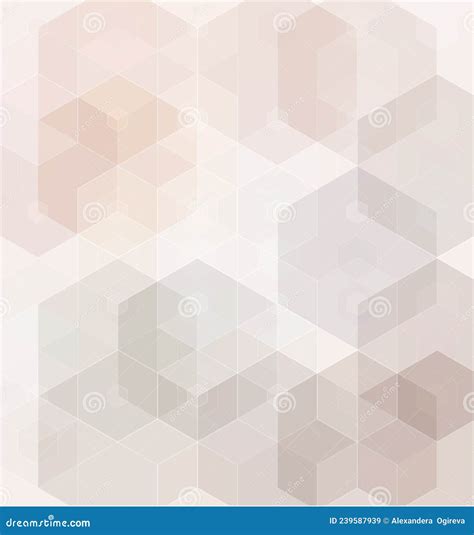 Vector Abstract Science Background Hexagon Geometric Design Stock Vector Illustration Of