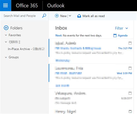 Accessing Office 365 O365 Email In Outlook