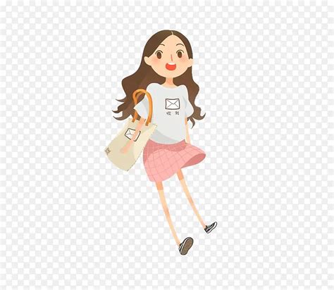 可爱小女孩卡通人物png图片素材下载 图片编号qarepoge 免抠素材网