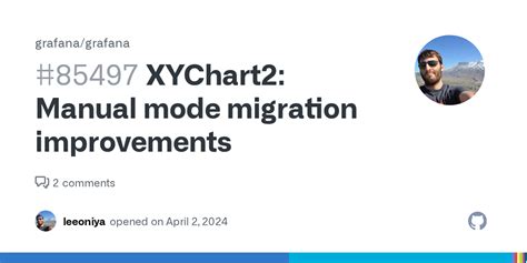 Xychart2 Manual Mode Migration Improvements · Issue 85497 · Grafana