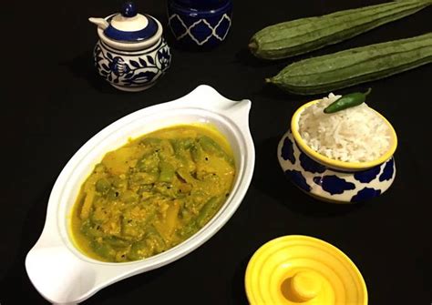 Jhinge Posto Ridge Gourd In Poppy Mustard Sauce Recipe By Sudipa Gope