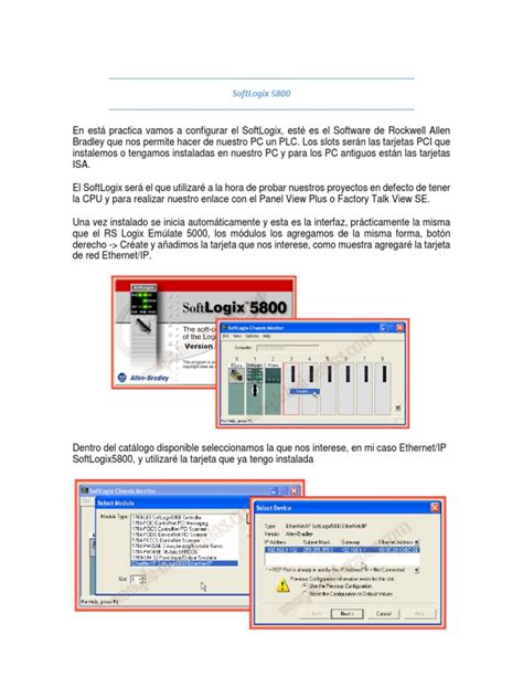 Softlogix 5800 Pdf Computer Network Computer Hardware