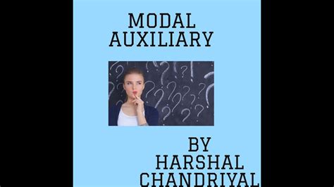 Modal Auxiliary Basics Strategic Tutorial Youtube