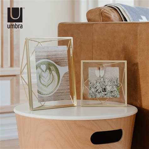 Umbra创意金属相框现代简约欧式摆台相架挂墙6寸7寸照片框画框_虎窝淘