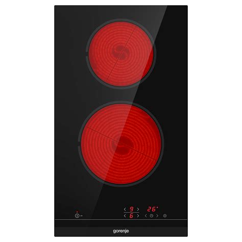 Gorenje Electric hob, 30 cm, Glass ceramic glass ECT321BCSC | Furniture ...